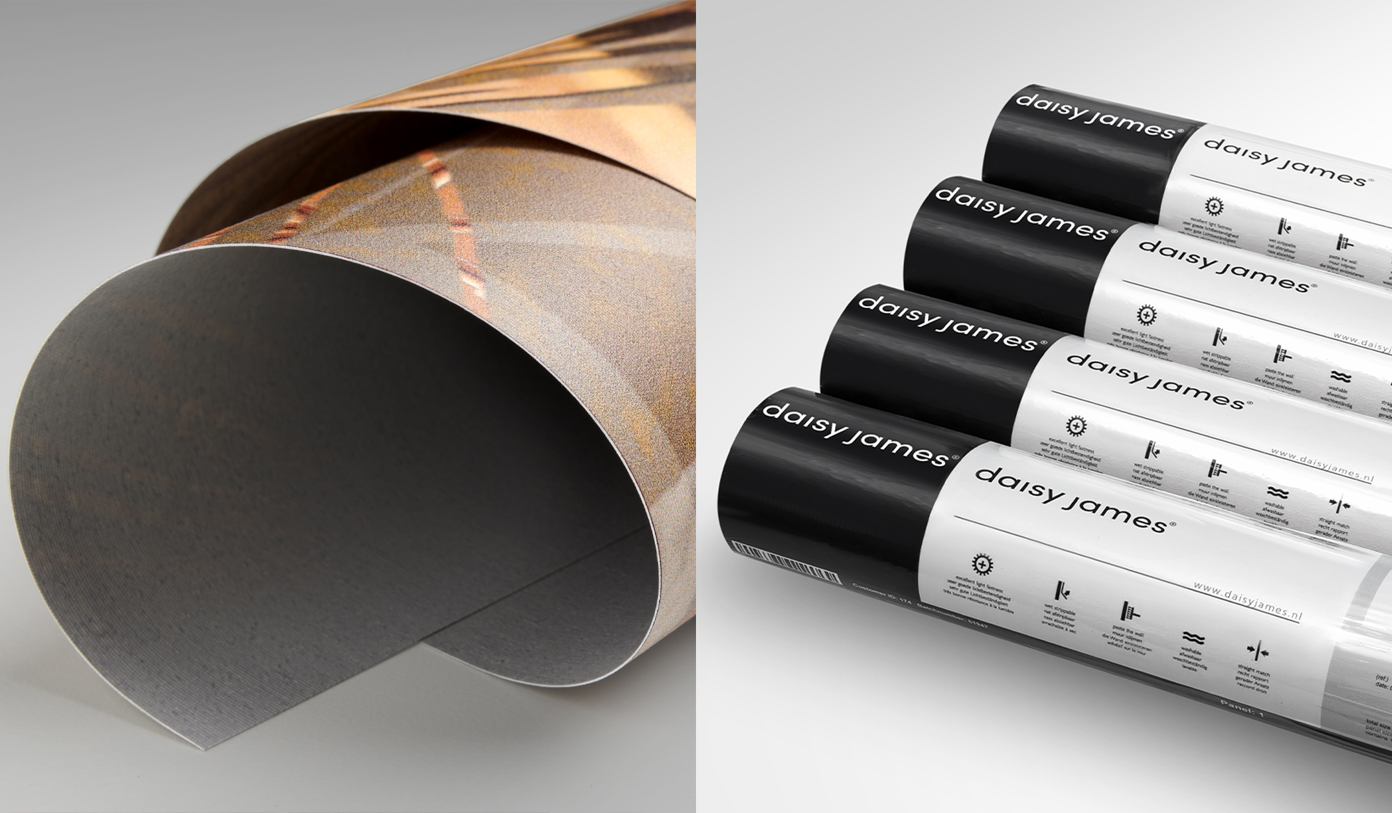 The Studio – Contemporary abstract wallcovering | daisy james